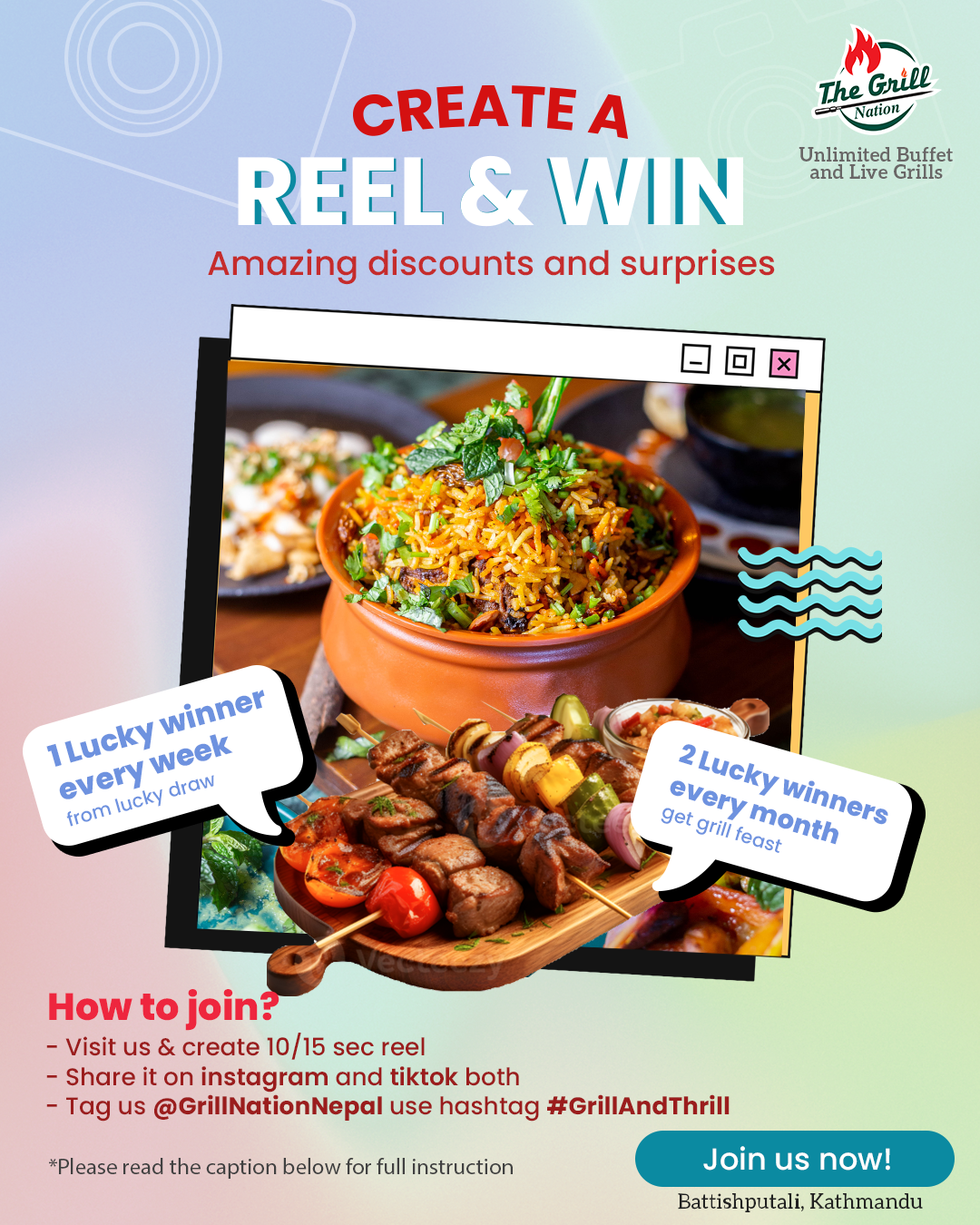 The Grill Nation | 🔥 Grill & Thrill Challenge – Create, Share & Win Big ...